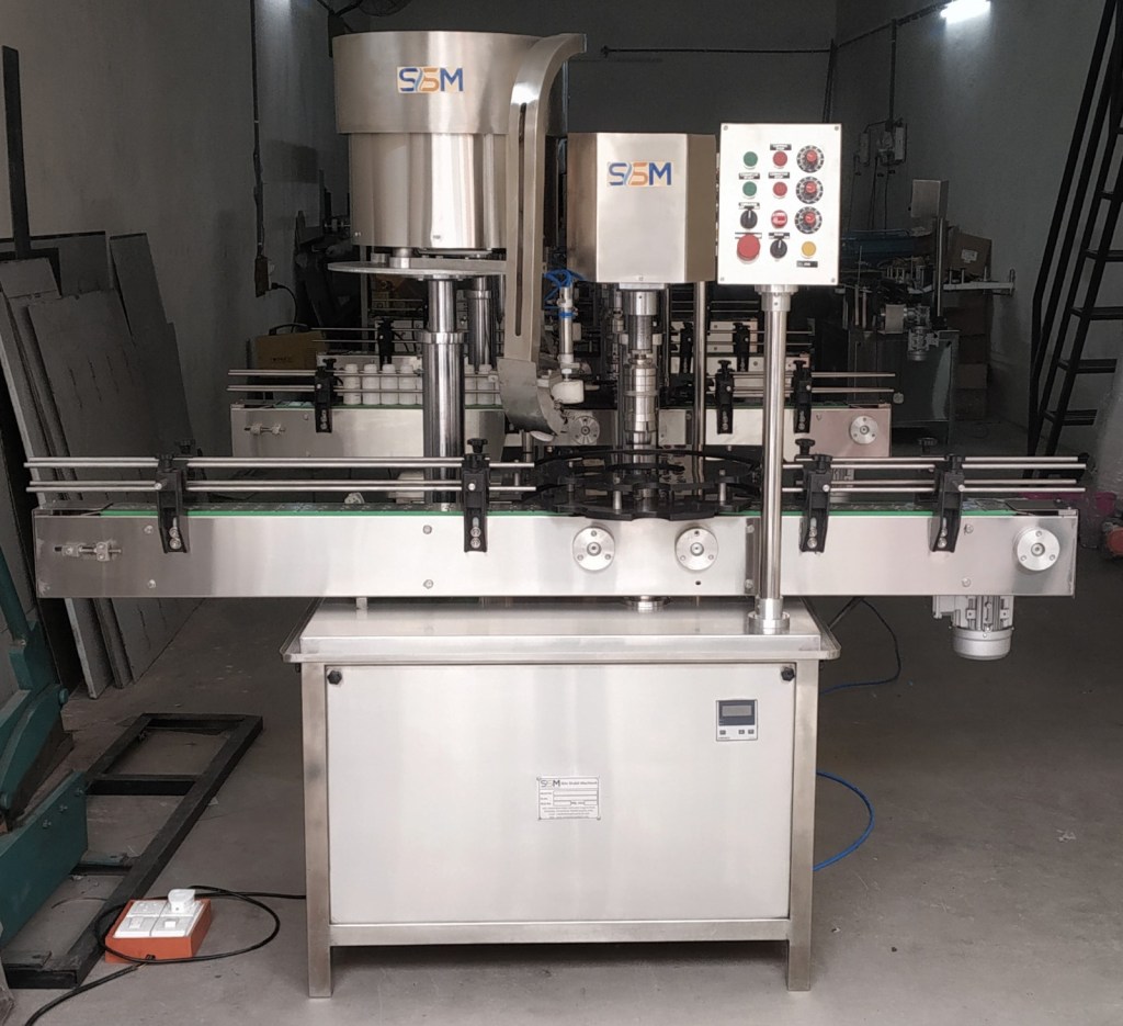 Capping Machine for Snap-on, Press-on and Push-on - Shiv Shakti Machtech