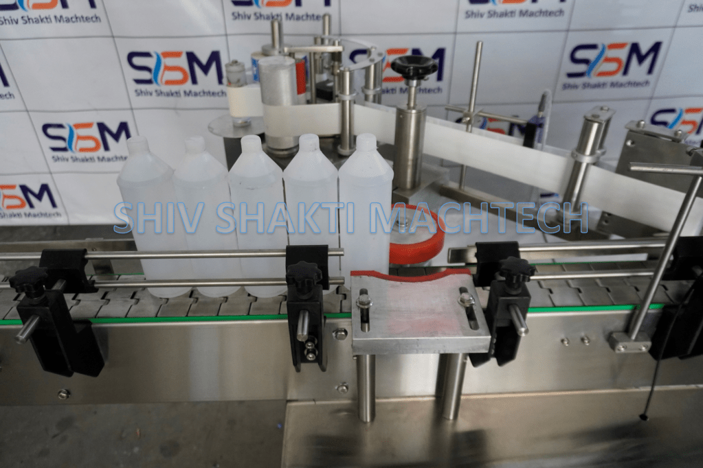 Bottle Sticker Labelling Machine (Servo model) - Shiv Shakti Machtech